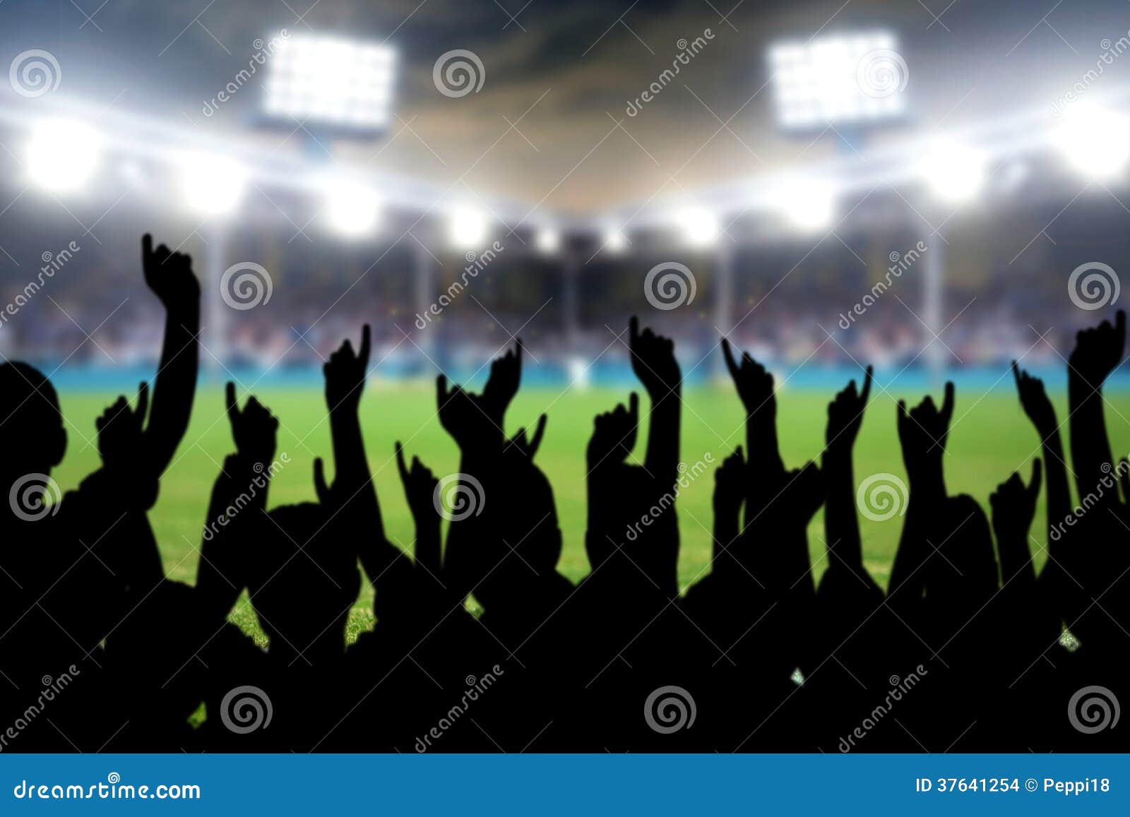 Fans in stadium stock photo. Image of soccer, event, team - 37641254