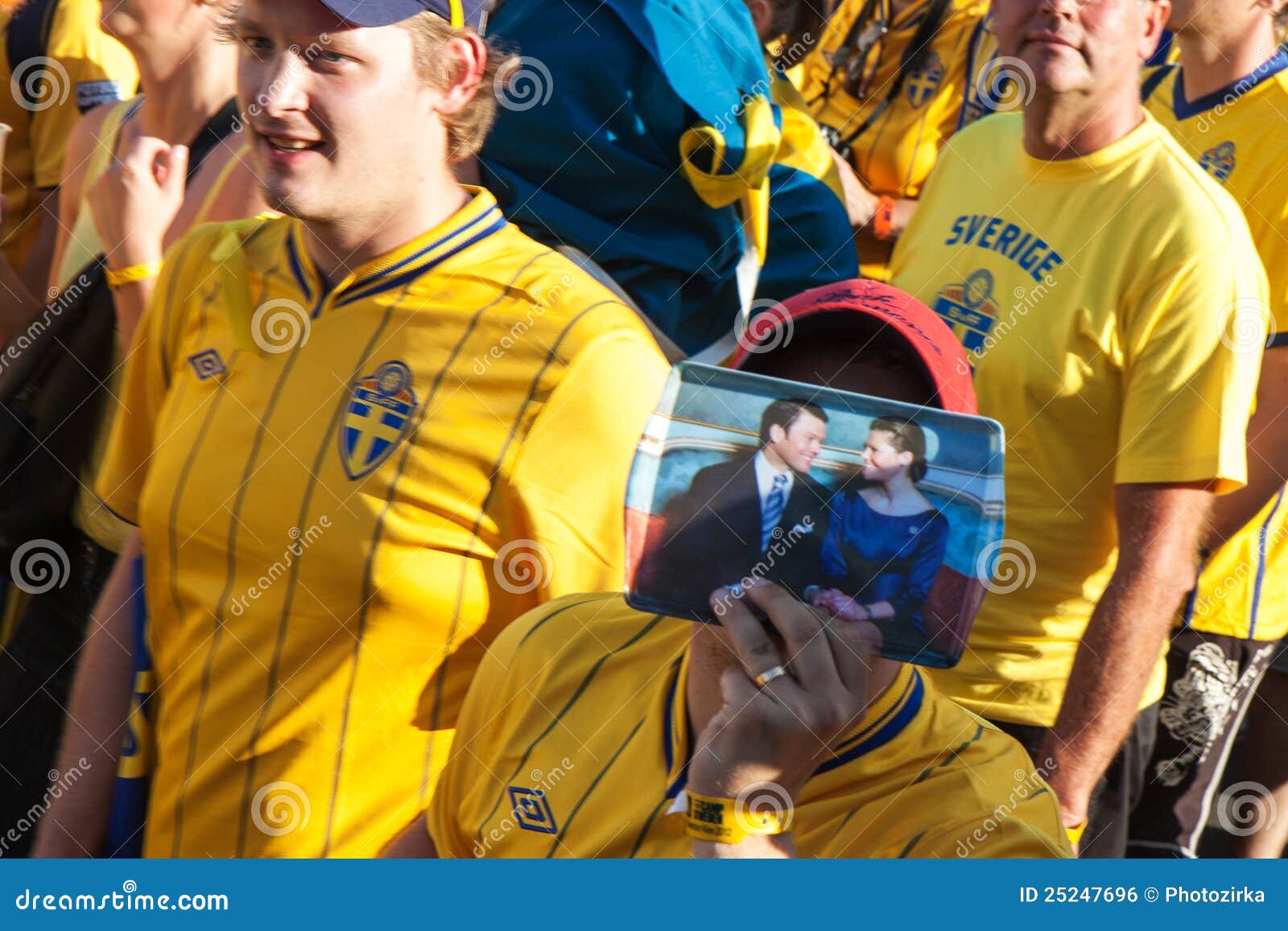 Fans of the Swedish National Team Editorial Photo - Image of kyiv ...