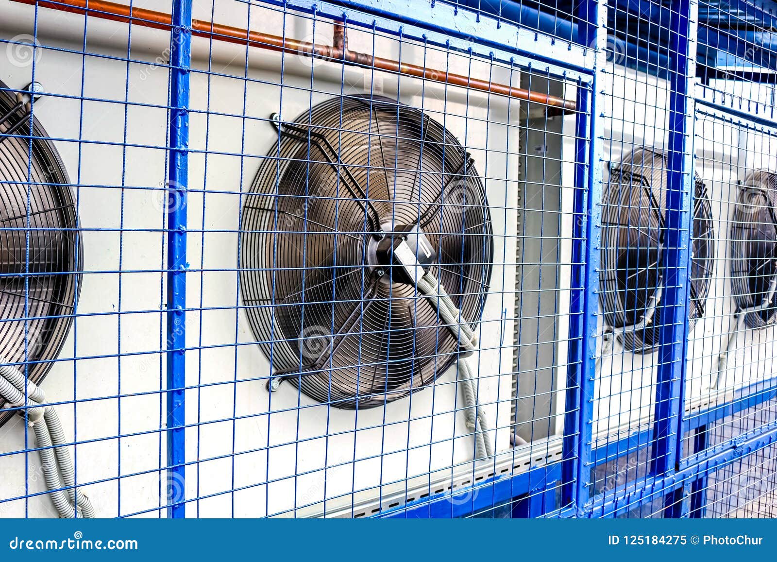 Fans ventilation systems stock image. Image of cold - 125184275