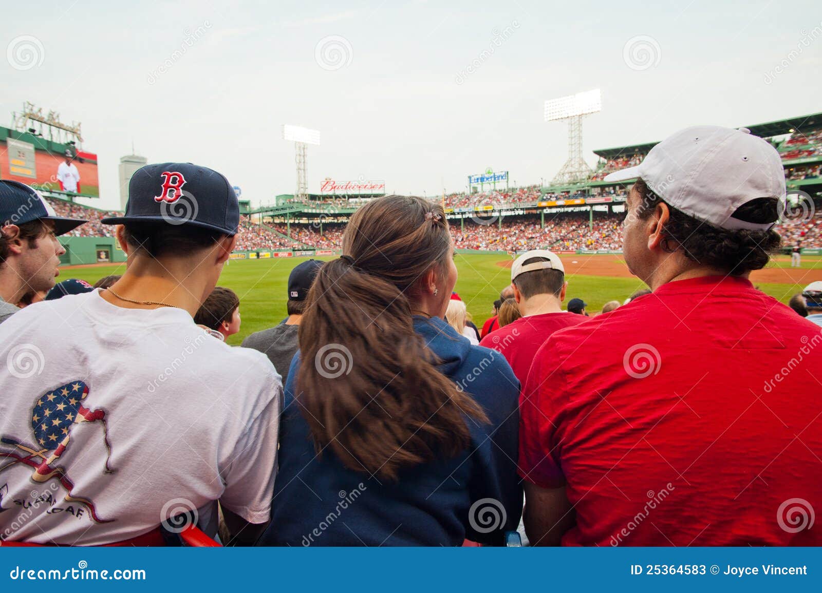 Fans watch a Red Sox game editorial stock photo. Image of nostalgic ...