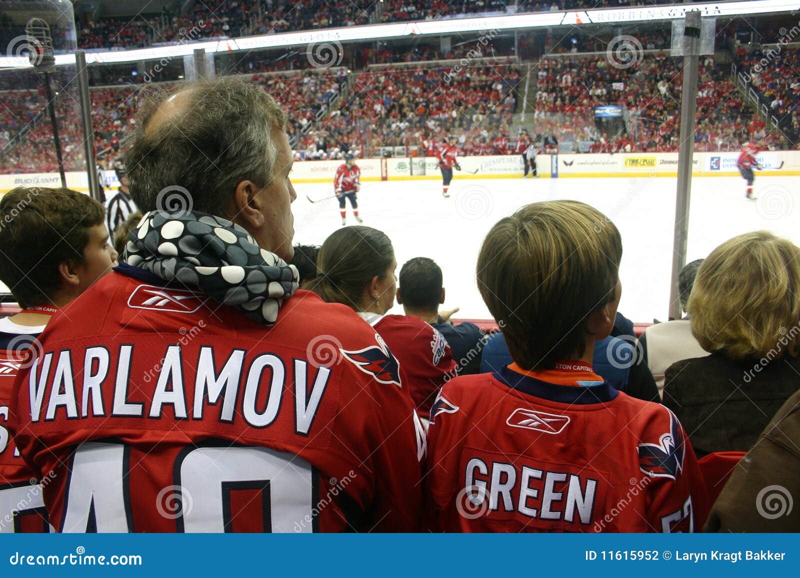 Fans Watch the Washington Capitals Editorial Photography - Image of ...