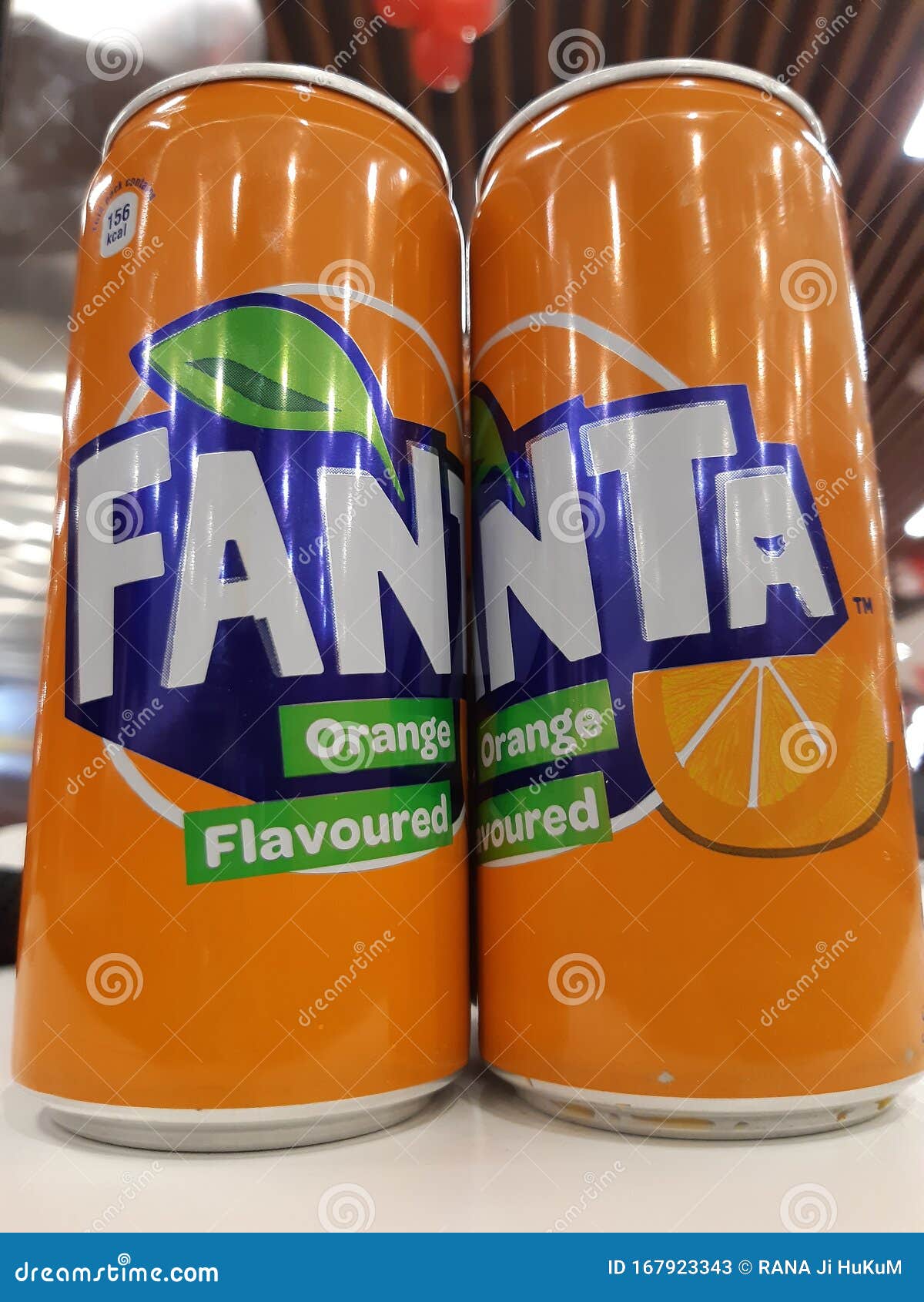 Fanta cane orange flavored editorial stock photo. Image of cocacola ...