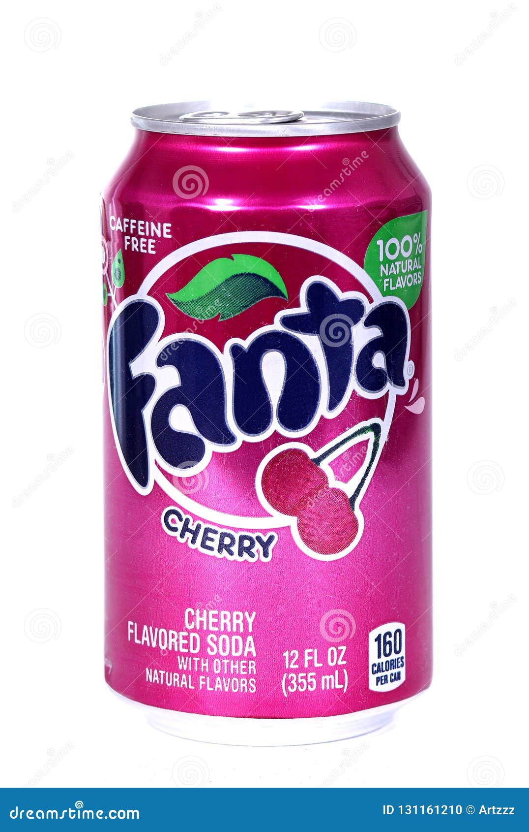 Fanta Cherry imagen editorial. Imagen de cereza, reconocible - 131161210