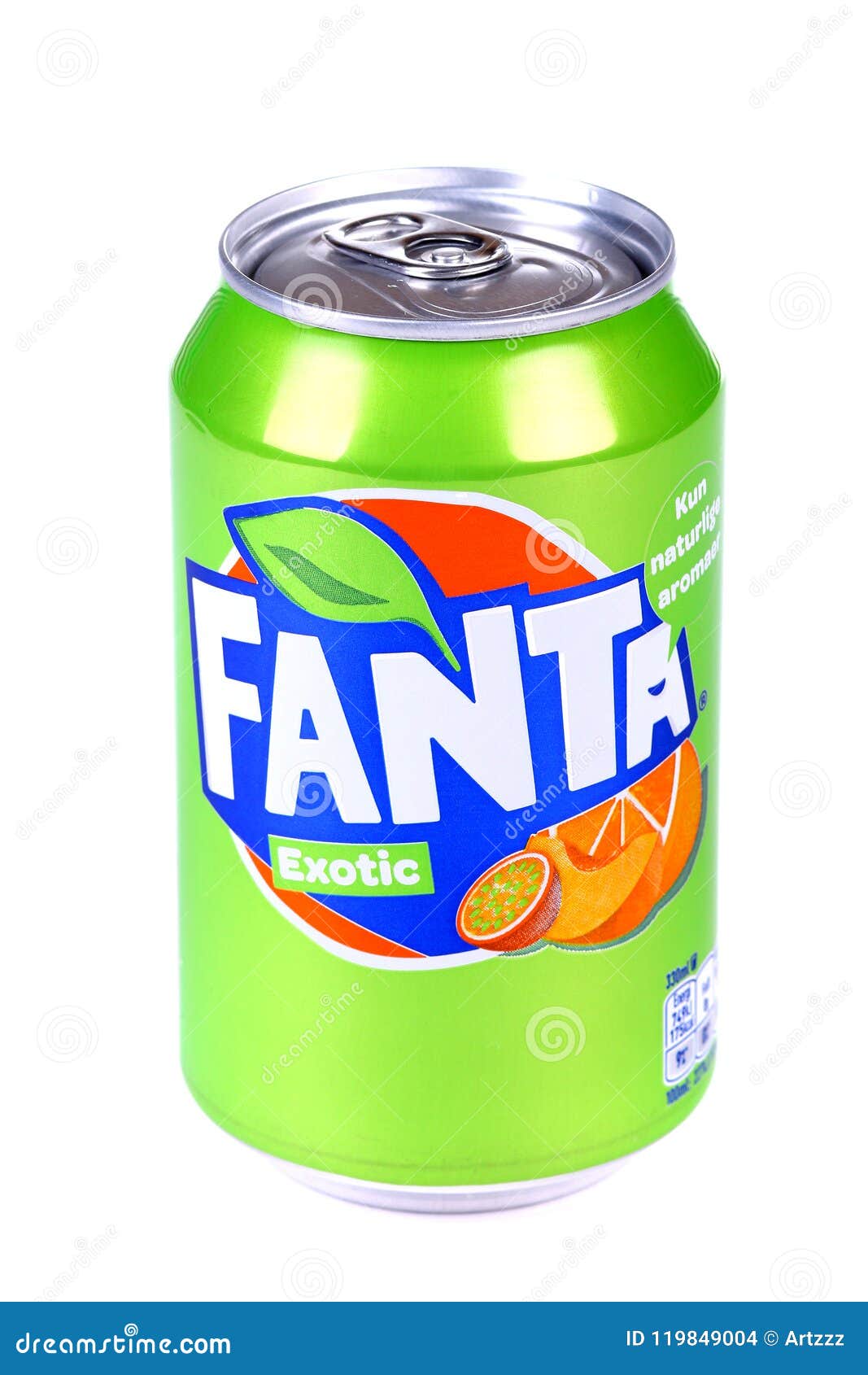 Fanta Exotic image stock éditorial. Image du étiquette - 119849004