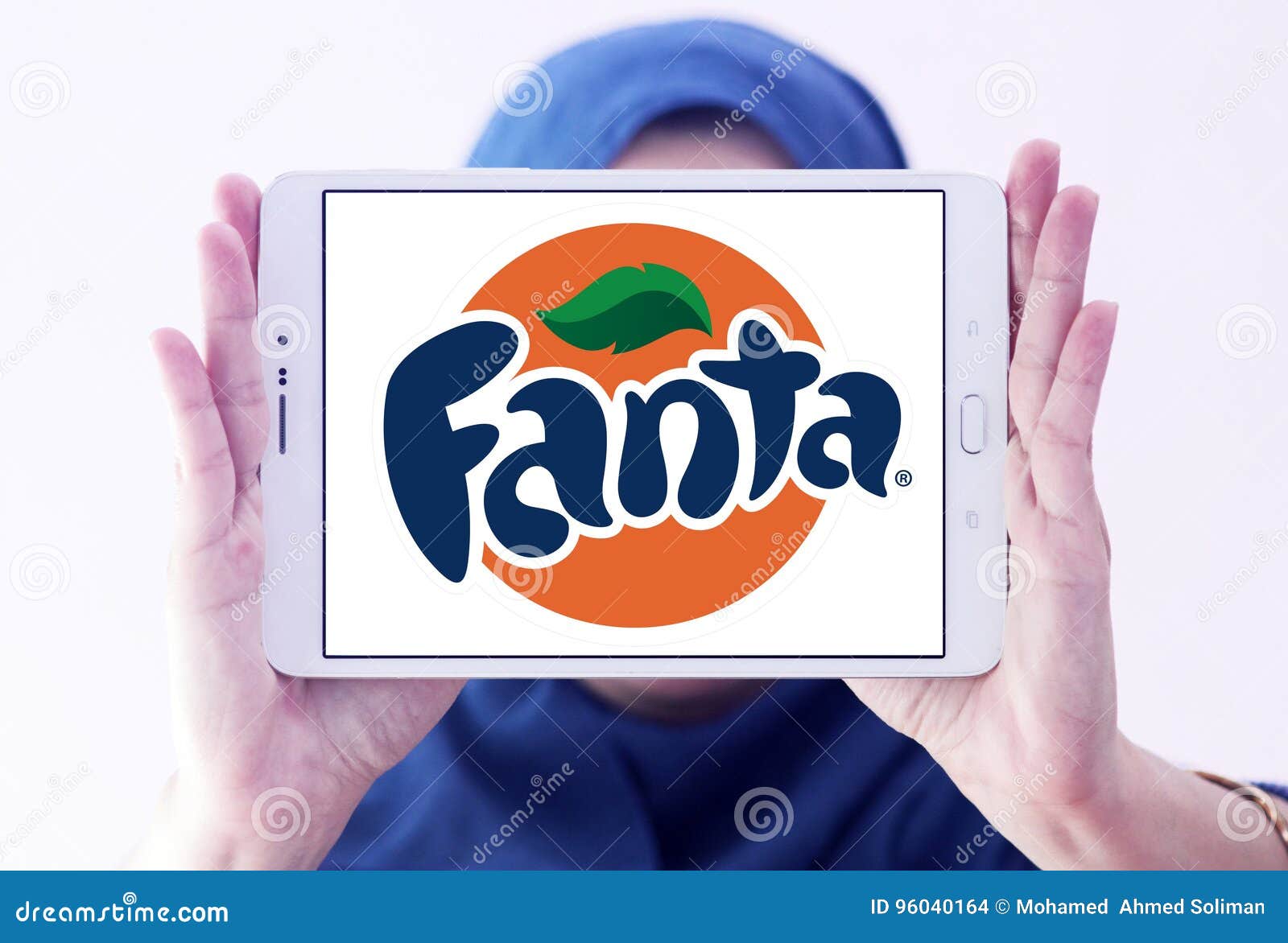 Fanta-Logo redaktionelles stockbild. Bild von zeichen - 96040164