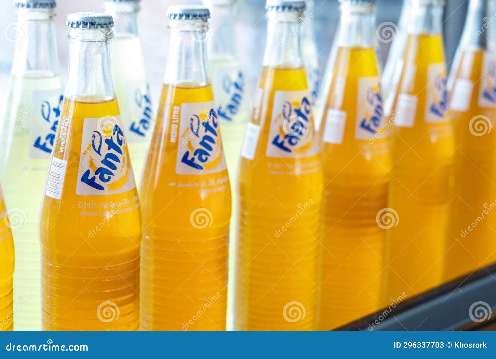 Fanta at Pops 66 Soda Ranch on Route 66. Editorial Stock Photo - Image ...