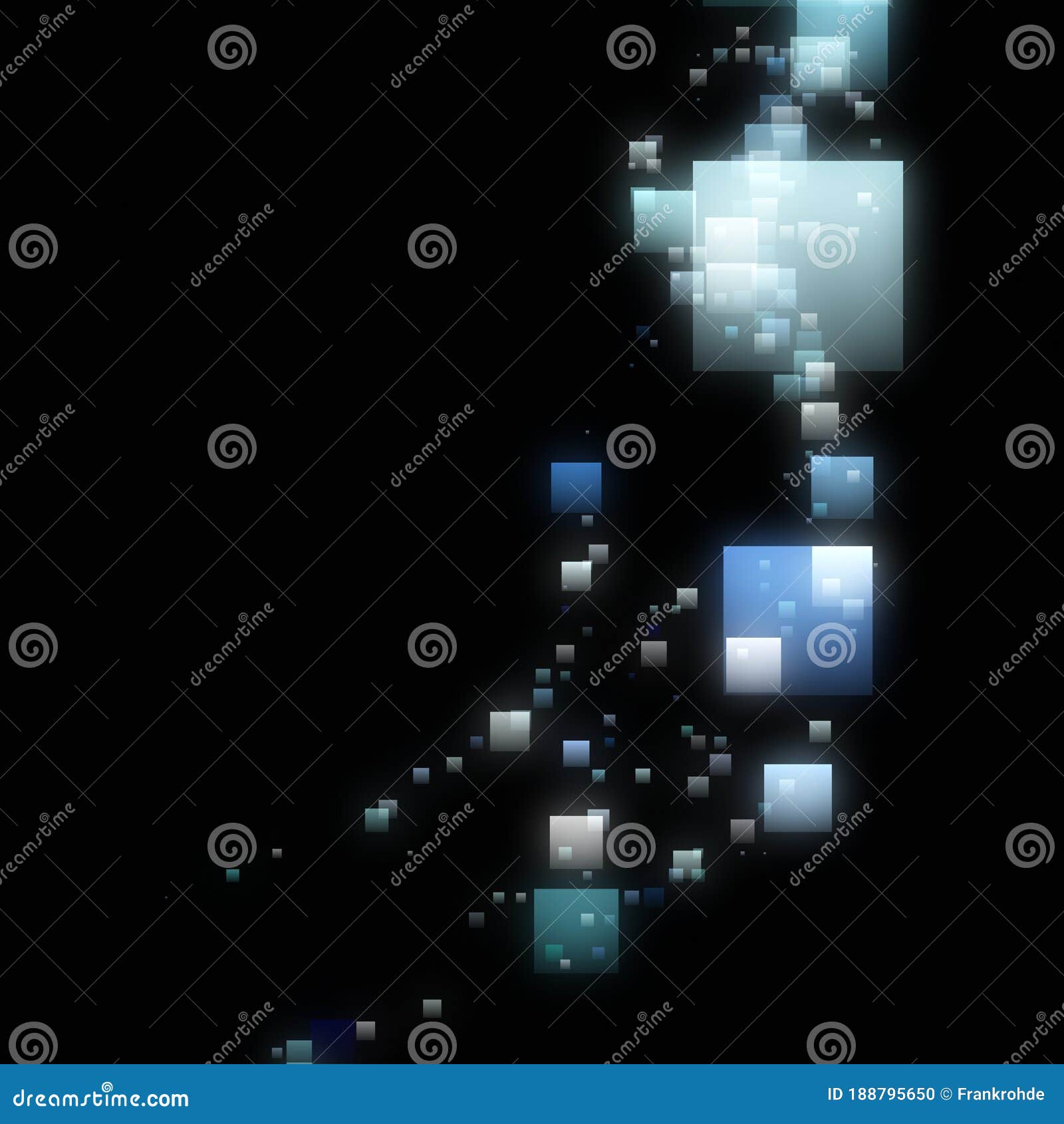 Fantastic Abstract Square Design Illustration Stock Illustration ...