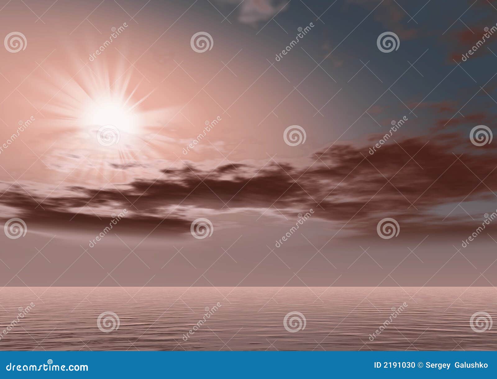 Fantastic alien sunrise stock photo. Image of serene, solar - 2191030