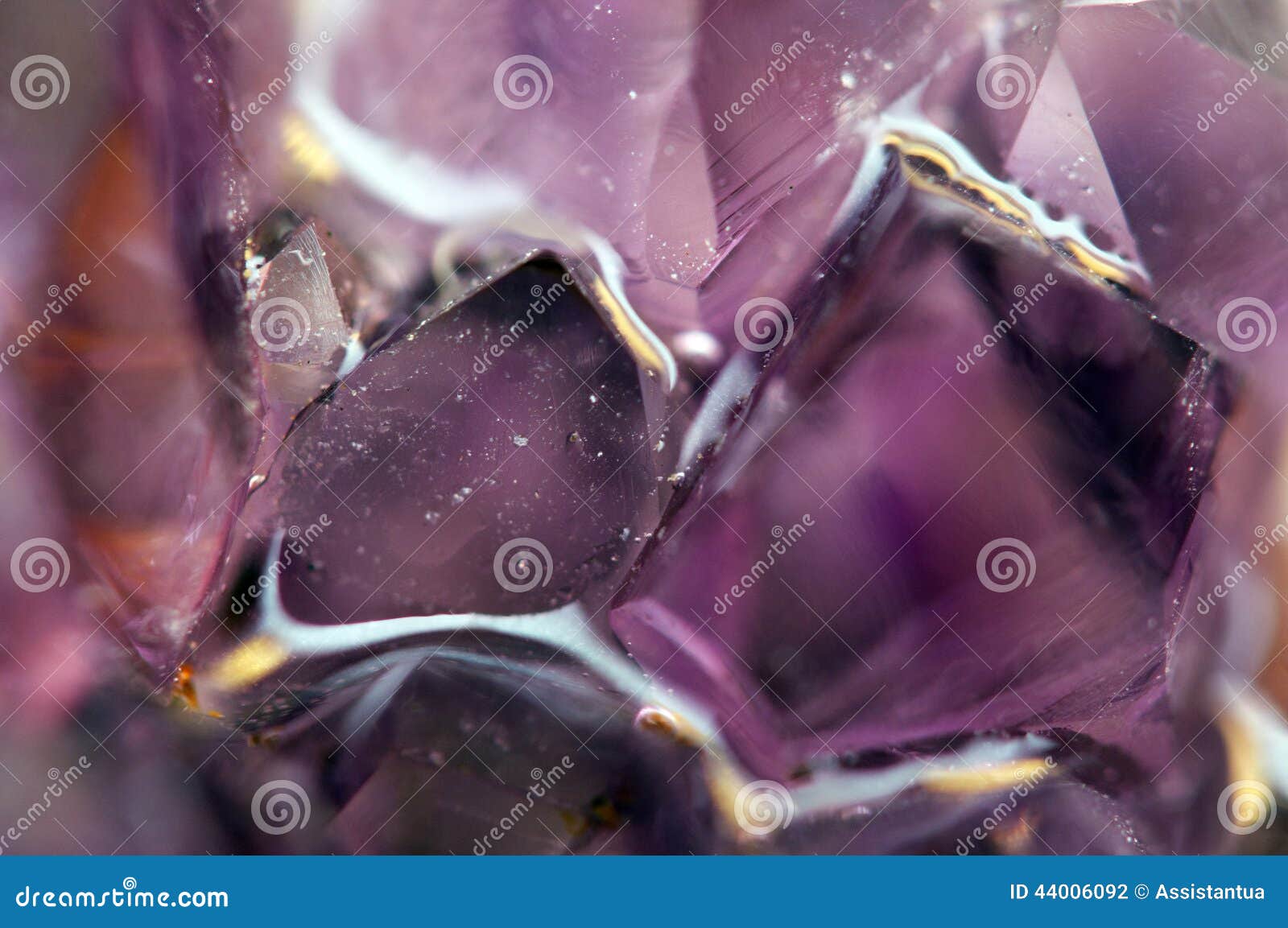 Fantastic Background , Magic of a Stone. Crystal Purple Stock Photo ...