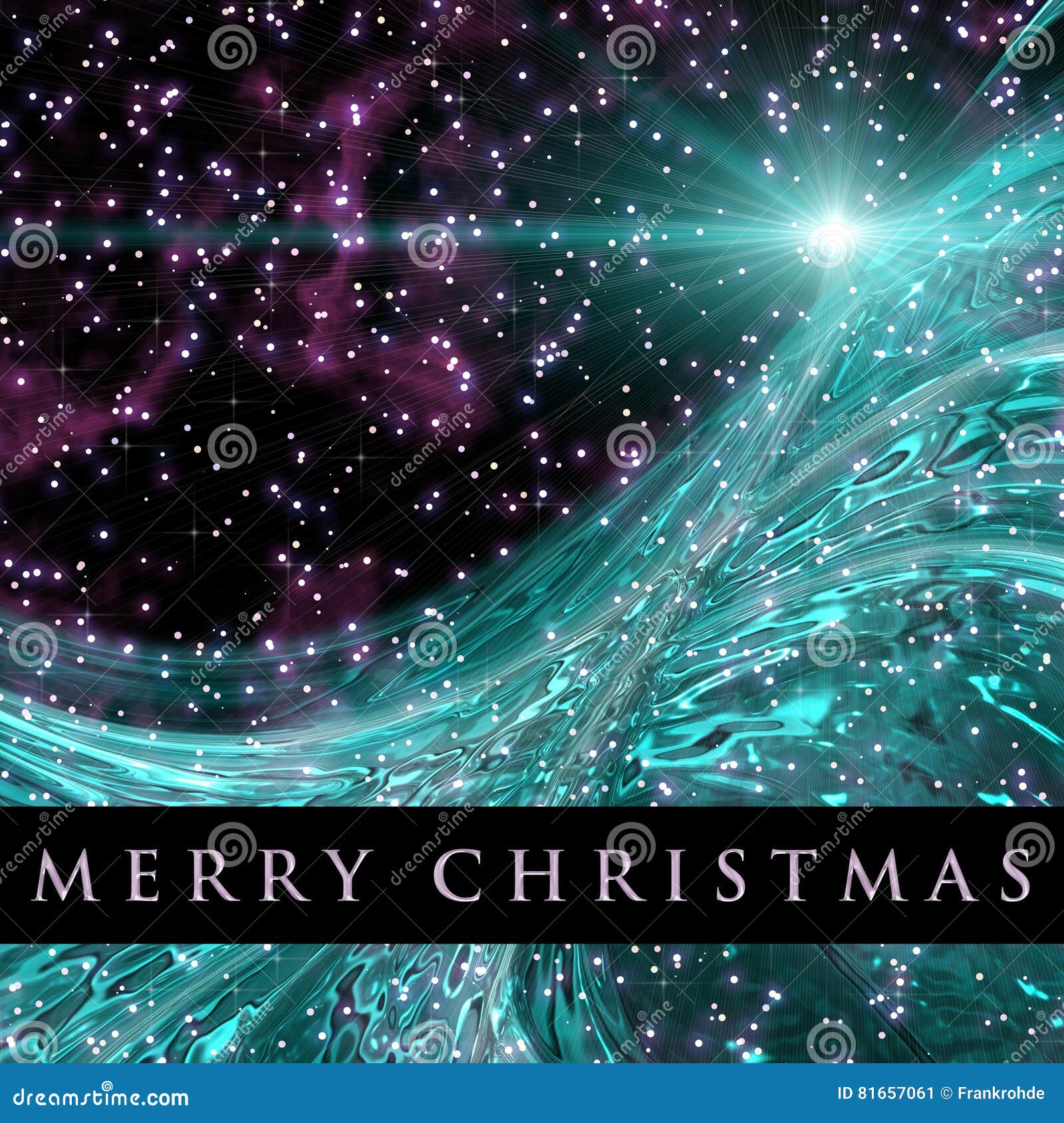 Fantastic Christmas Wave Design Stock Illustration - Illustration of ...