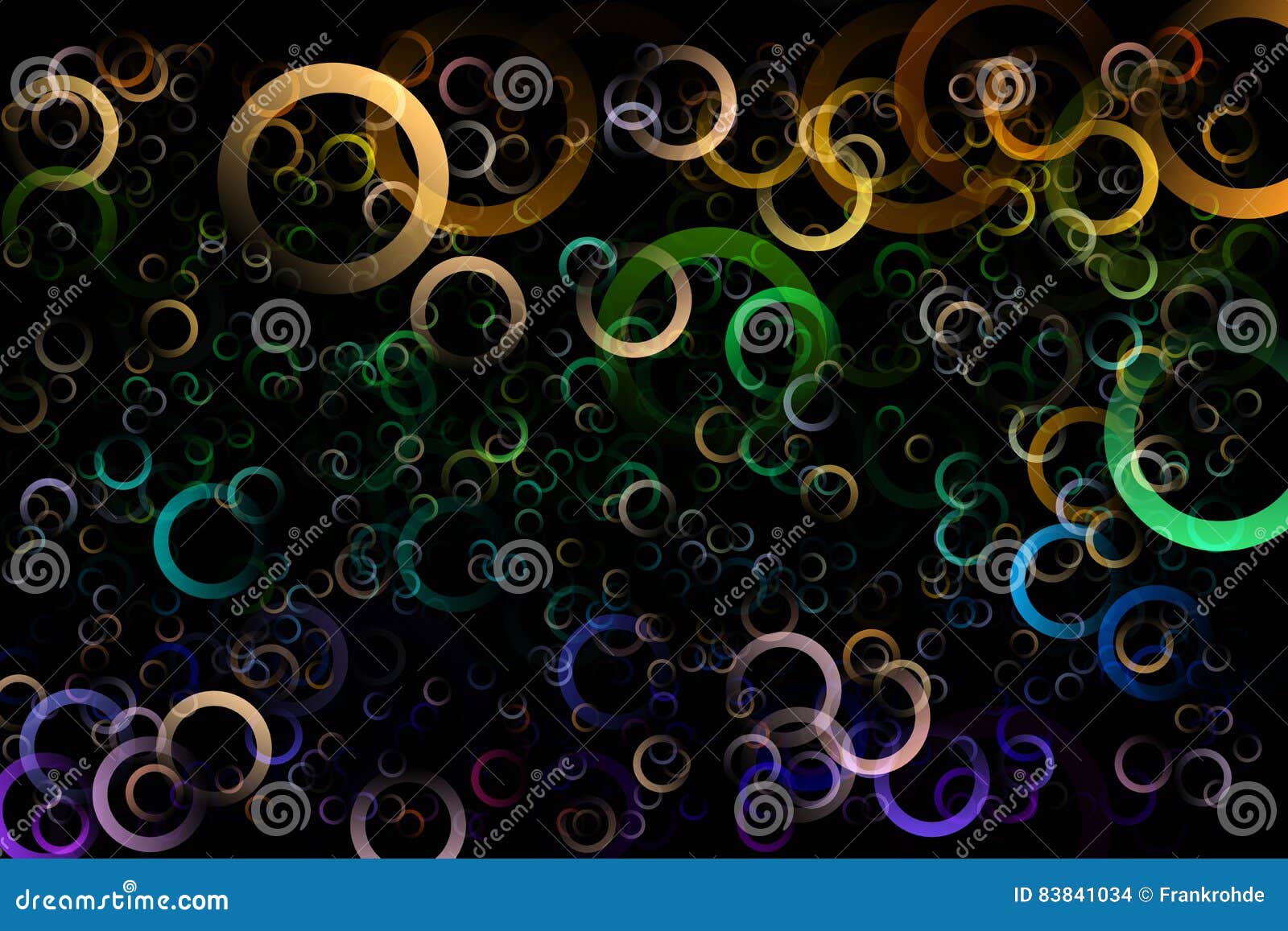 Fantastic circle design stock illustration. Illustration of curved ...