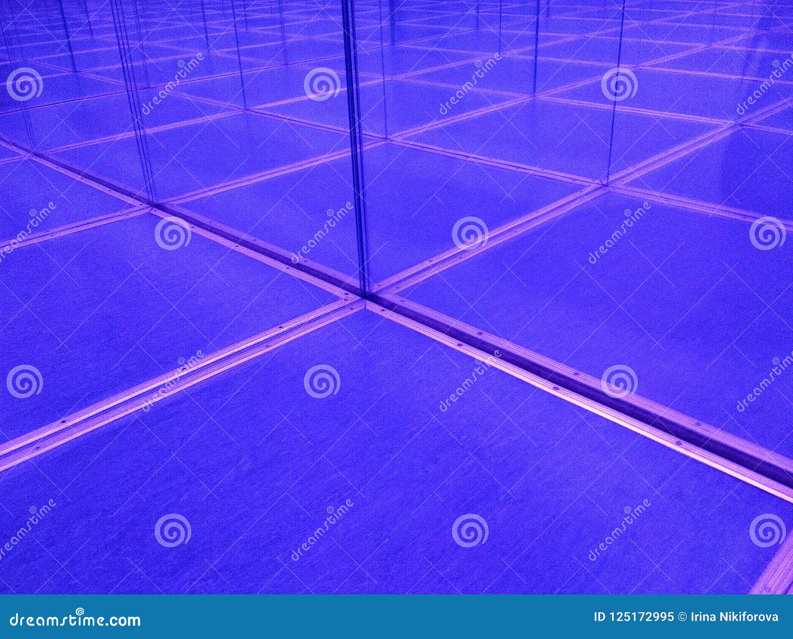 Glass maze stock image. Image of fantastic, class, violet - 125172995