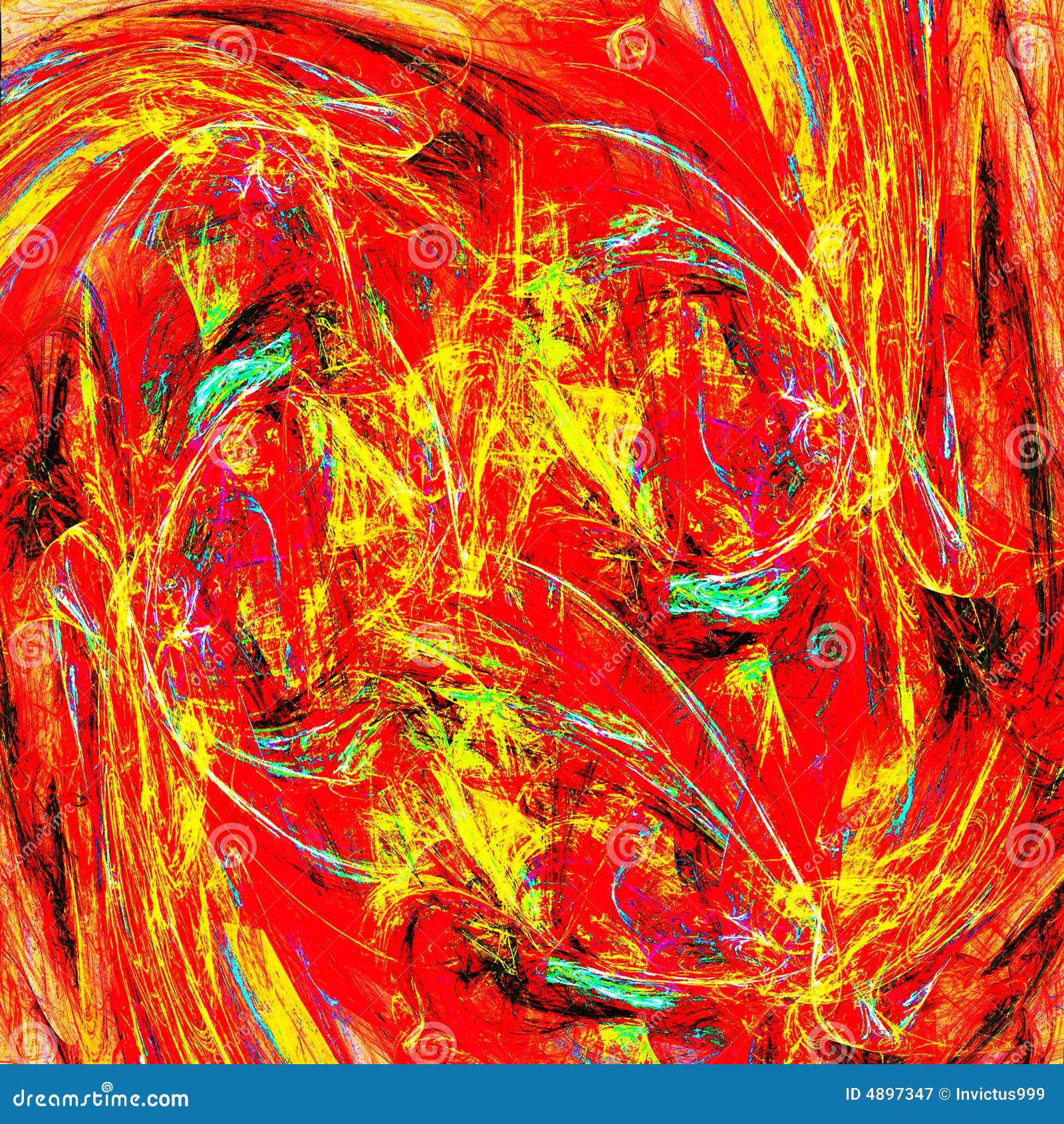 Rendered Infernal Hell Stock Illustration | CartoonDealer.com #4809991