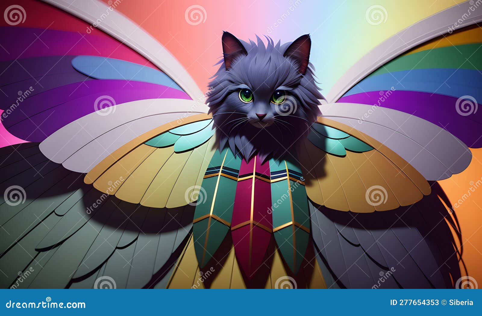 Fantastic Creature a Mixture of Animal and Insect, Created with the ...