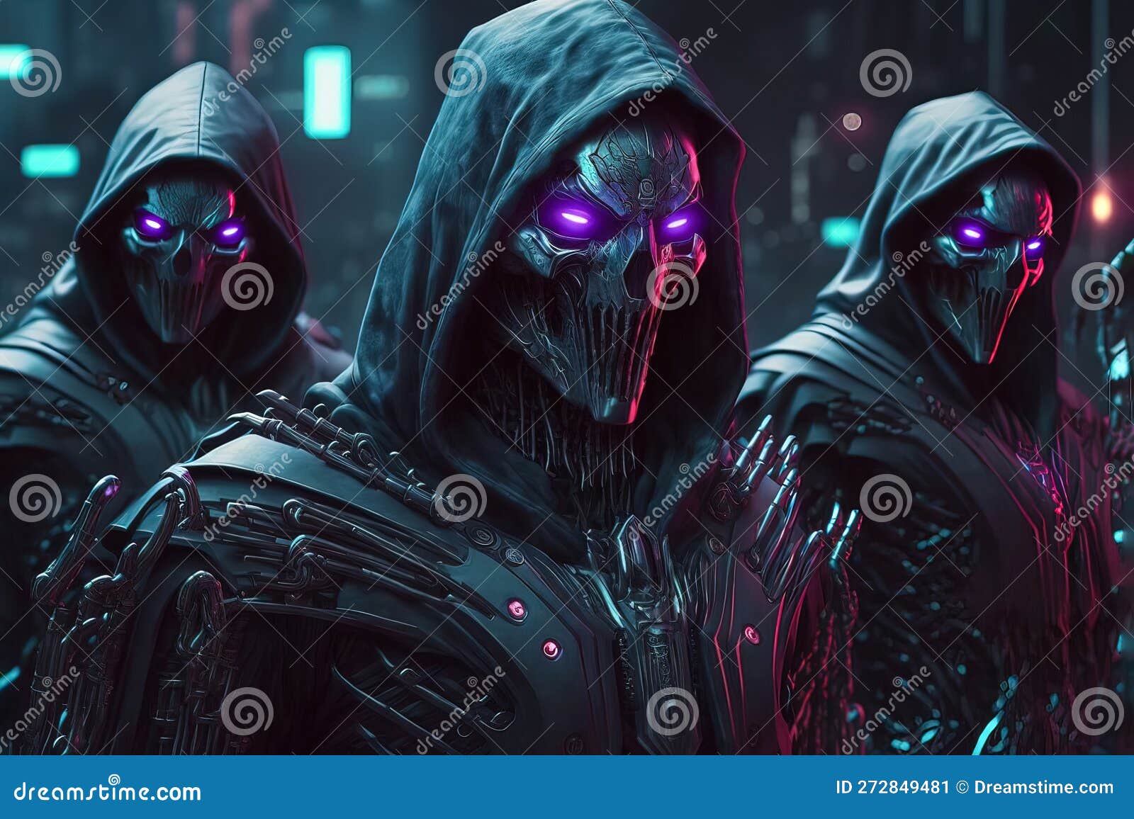 Fantastic Image of the Evil Army Under the Leader S Command. Army of ...
