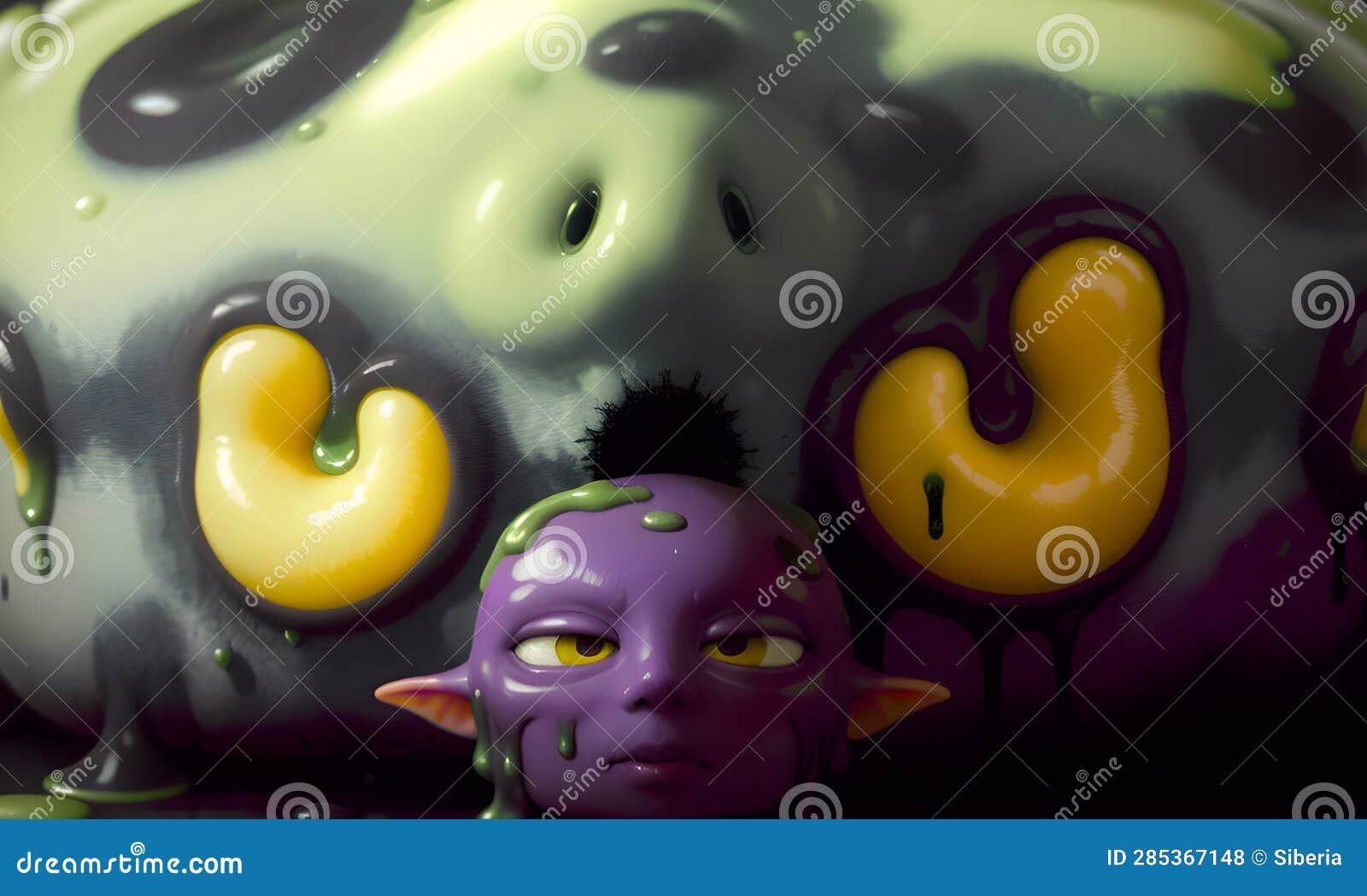 Fantastic Little Snotty Slug Monster, Created with the Help of ...