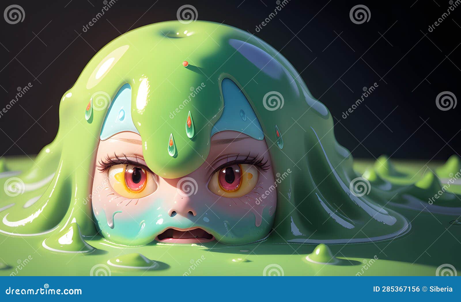 Fantastic Little Snotty Slug Monster, Created with the Help of ...