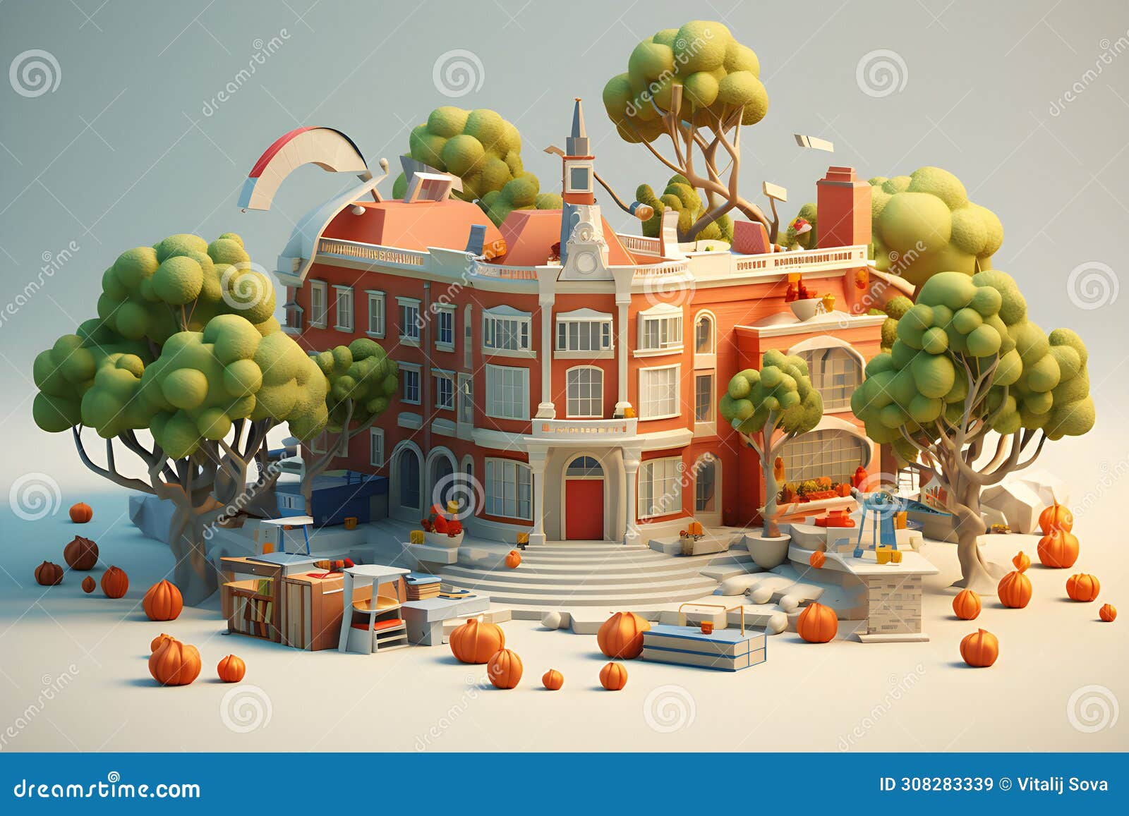 Generated by AI stock illustration. Illustration of imagination - 308283339