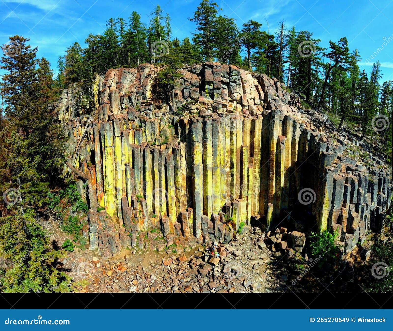 Fantastic Nature View of Symphony of Stones in the Daylight Stock Image ...