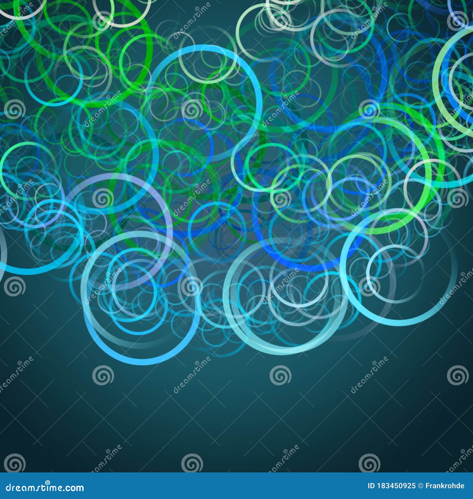 Fantastic Powerful Eco Circle Design Illustration Stock Illustration ...