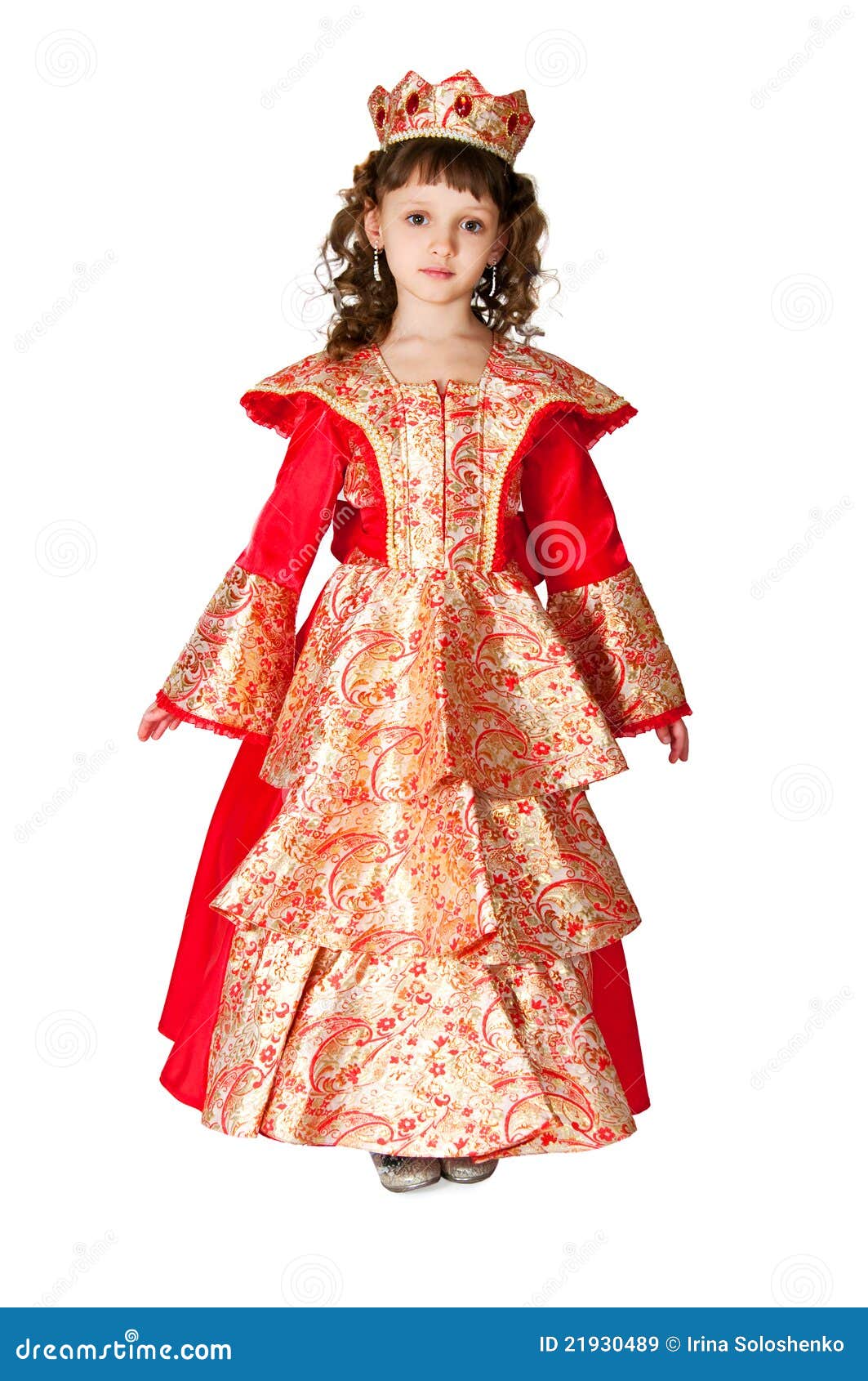 The fantastic princess stock image. Image of female, prom - 21930489