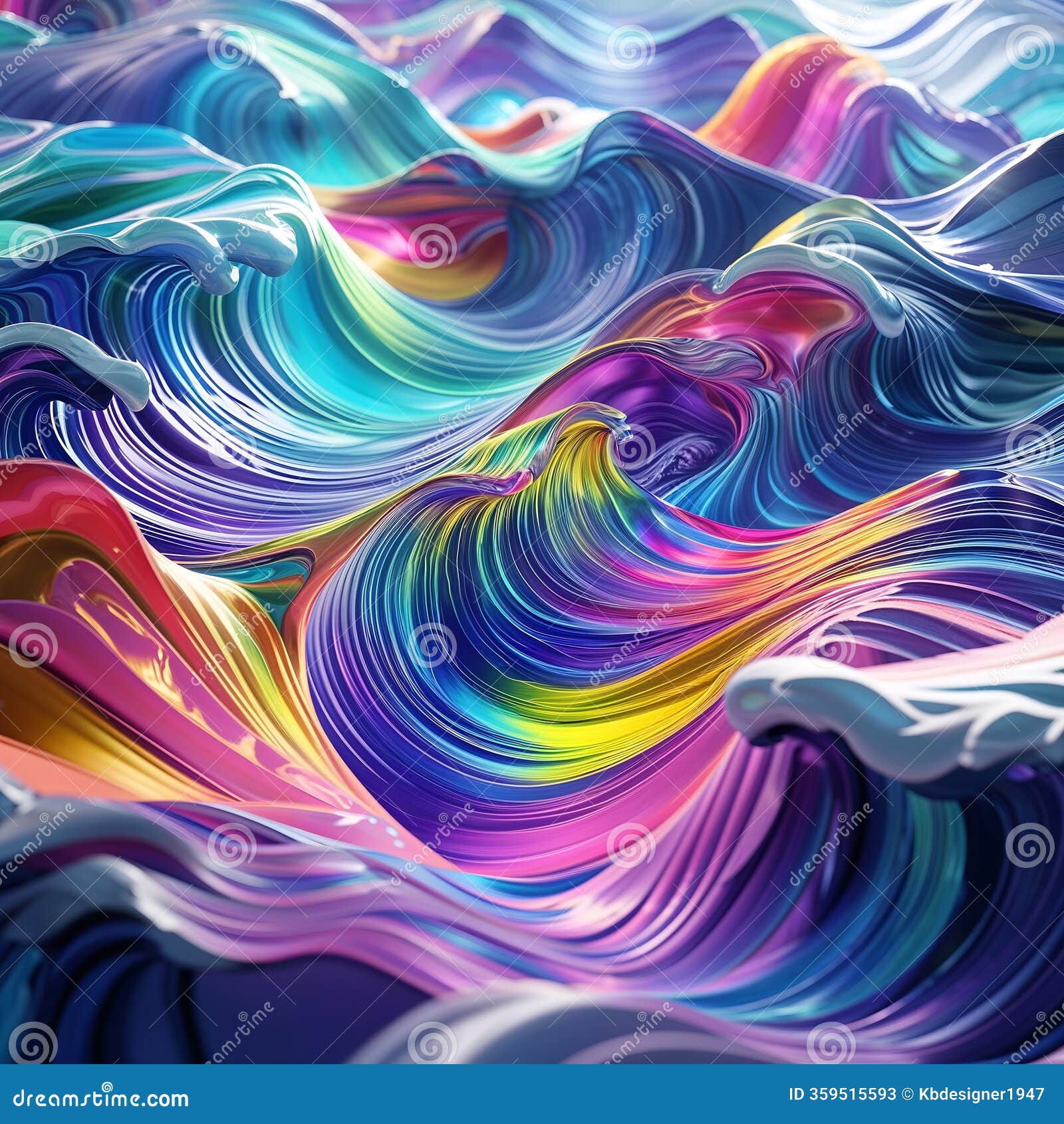 Quantum Interference Concept. Quantum Mechanics Illustration. When Two Or More Waves Meet, Their ...