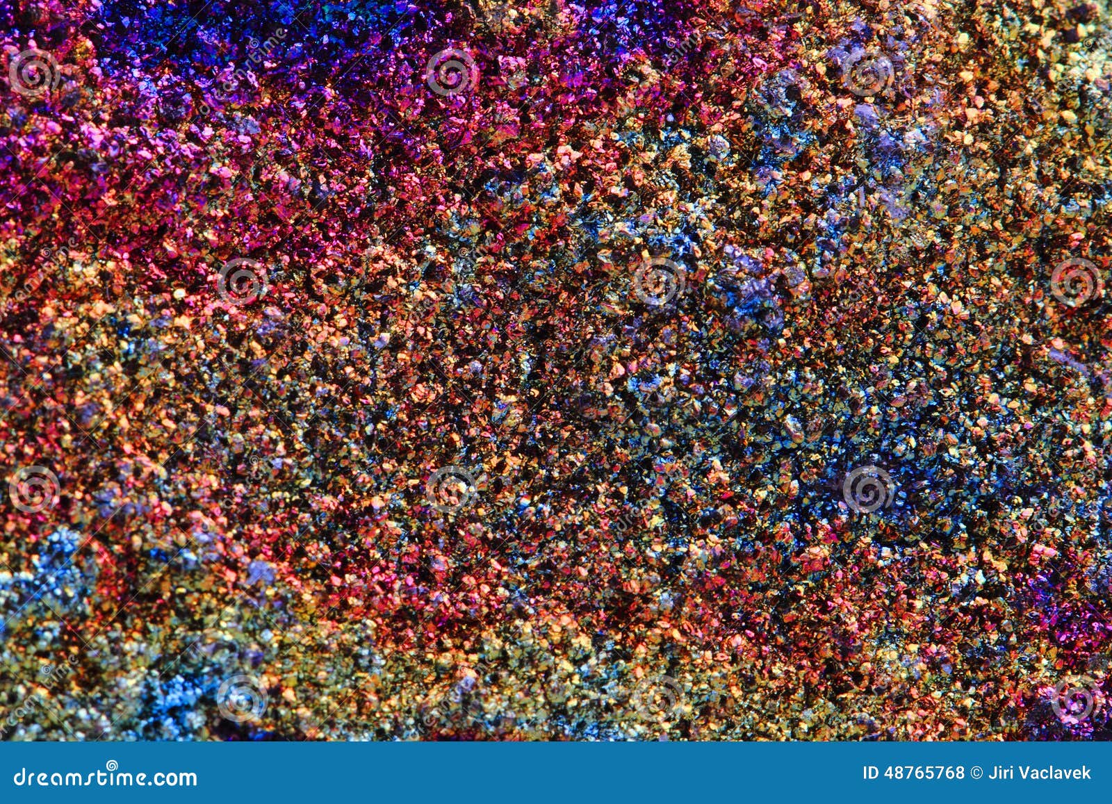 Fantastic Rainbow Mineral Metal Background Stock Photo - Image of ...