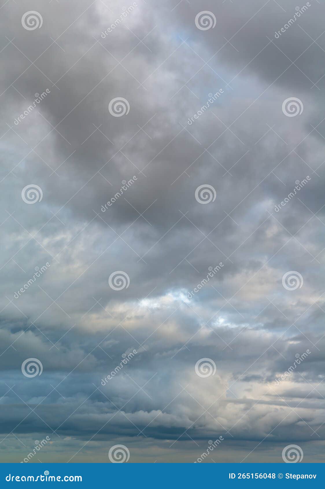 Fantastic Soft Thunderclouds, Sky Panorama Stock Photo - Image of ...