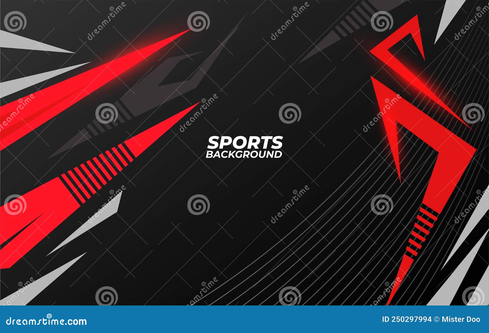 Fantastic Sports Background with Lines and Shape. Abstract Background ...