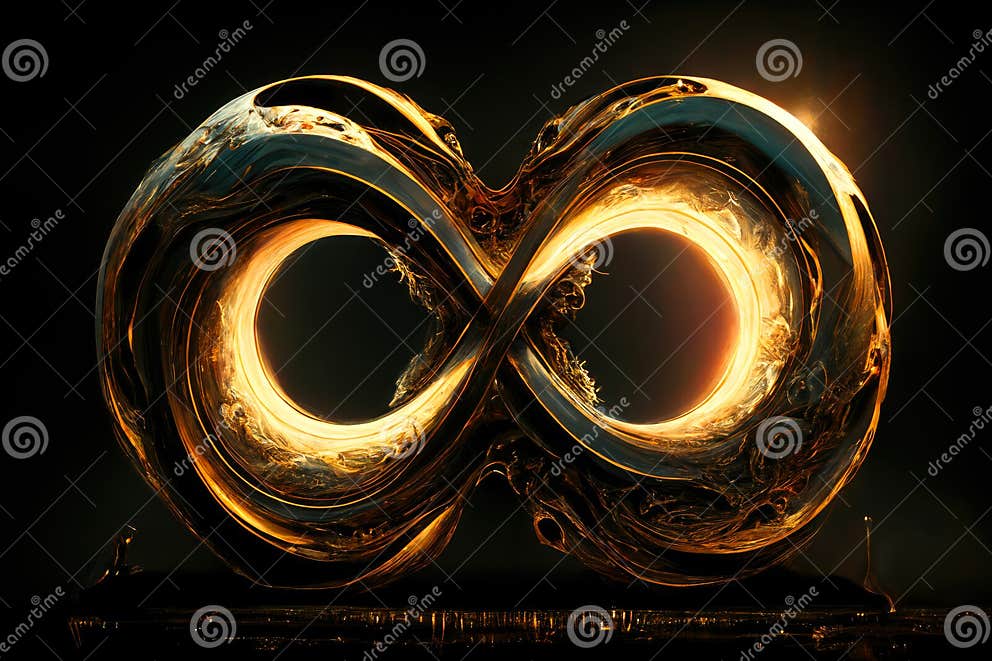 Infinity stock illustration. Illustration of concept - 271102512