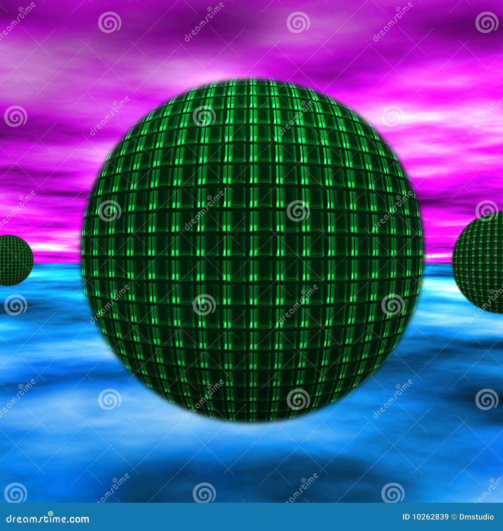 Fantastic view stock illustration. Illustration of houses - 10262839