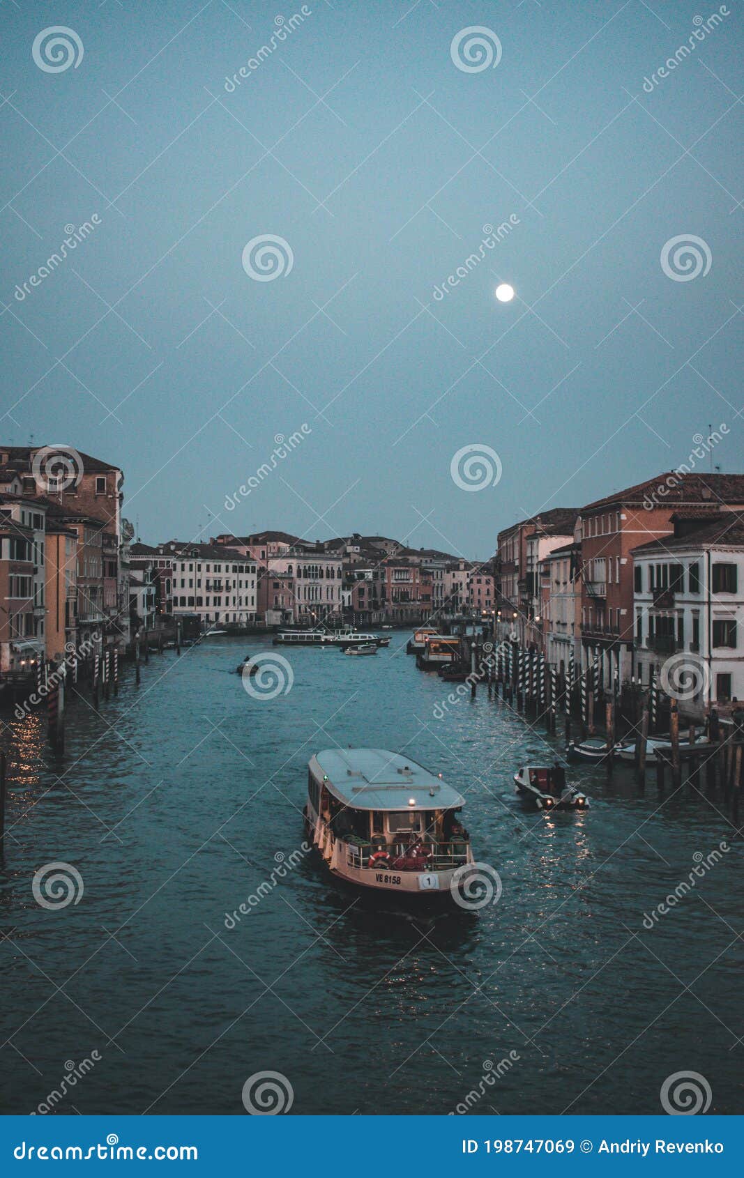 A Fantastic View on Venice by Evening Editorial Stock Image - Image of ...
