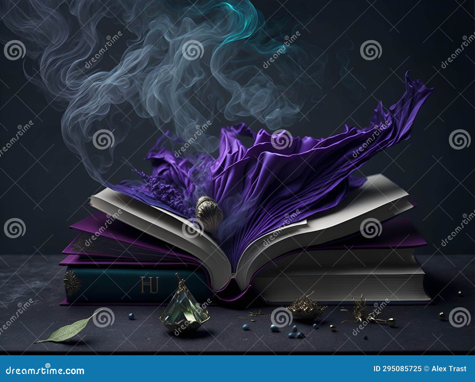 The Fantastical Book. AI Generated Stock Illustration - Illustration of ...