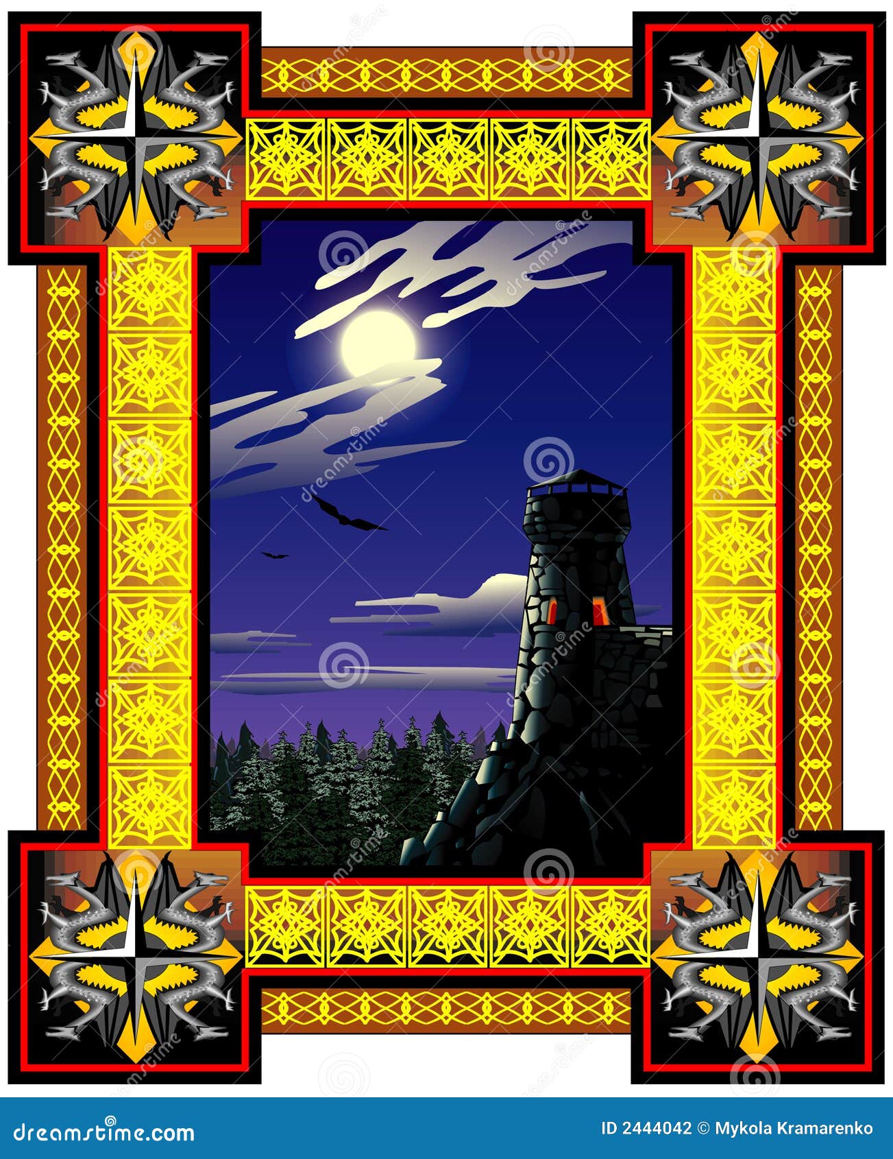 Invented Landscape Stock Illustrations – 31 Invented Landscape Stock ...