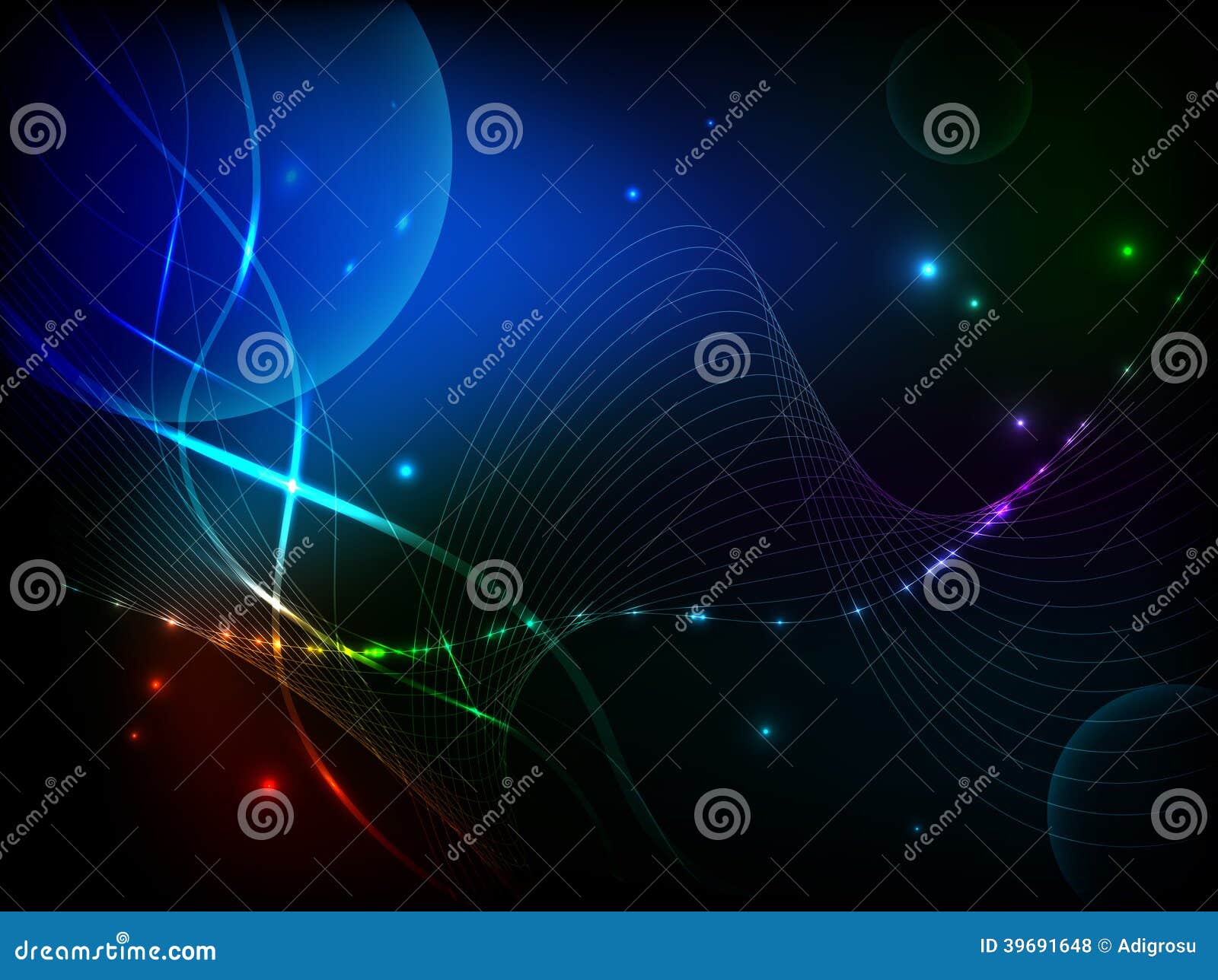 Fantasy Abstract Background Stock Vector - Illustration of brilliant ...