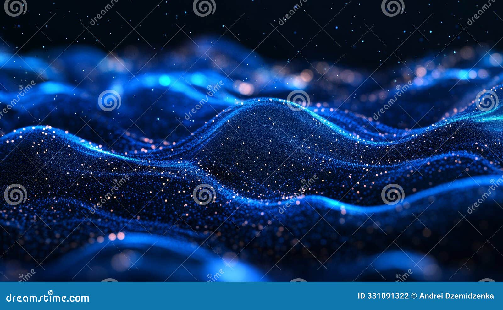 A Fantasy Abstract Technology and Engineering Background with Original ...