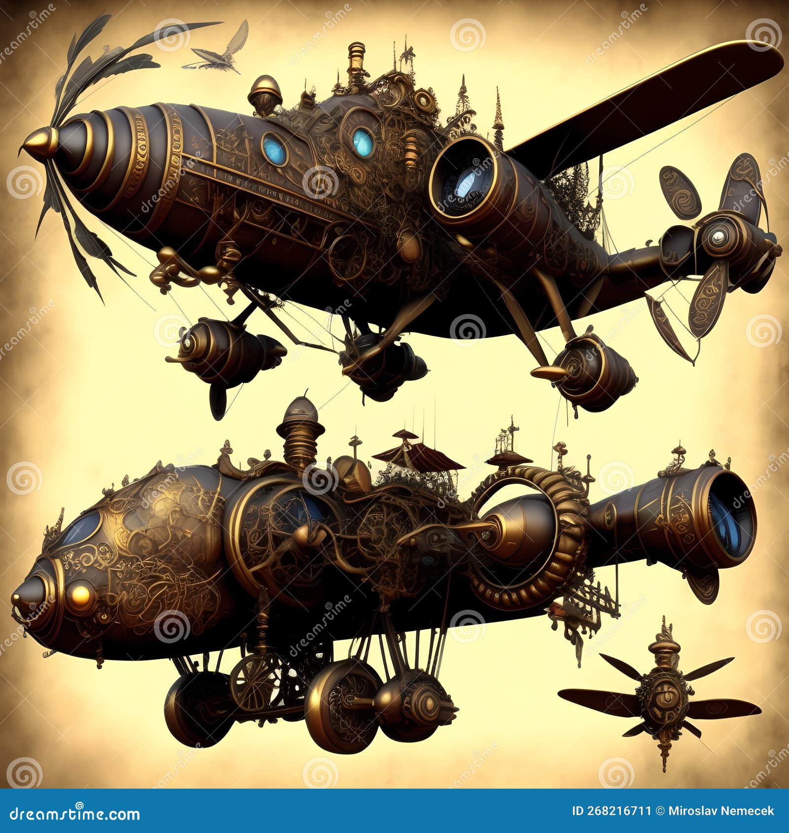 Steampunk Plane