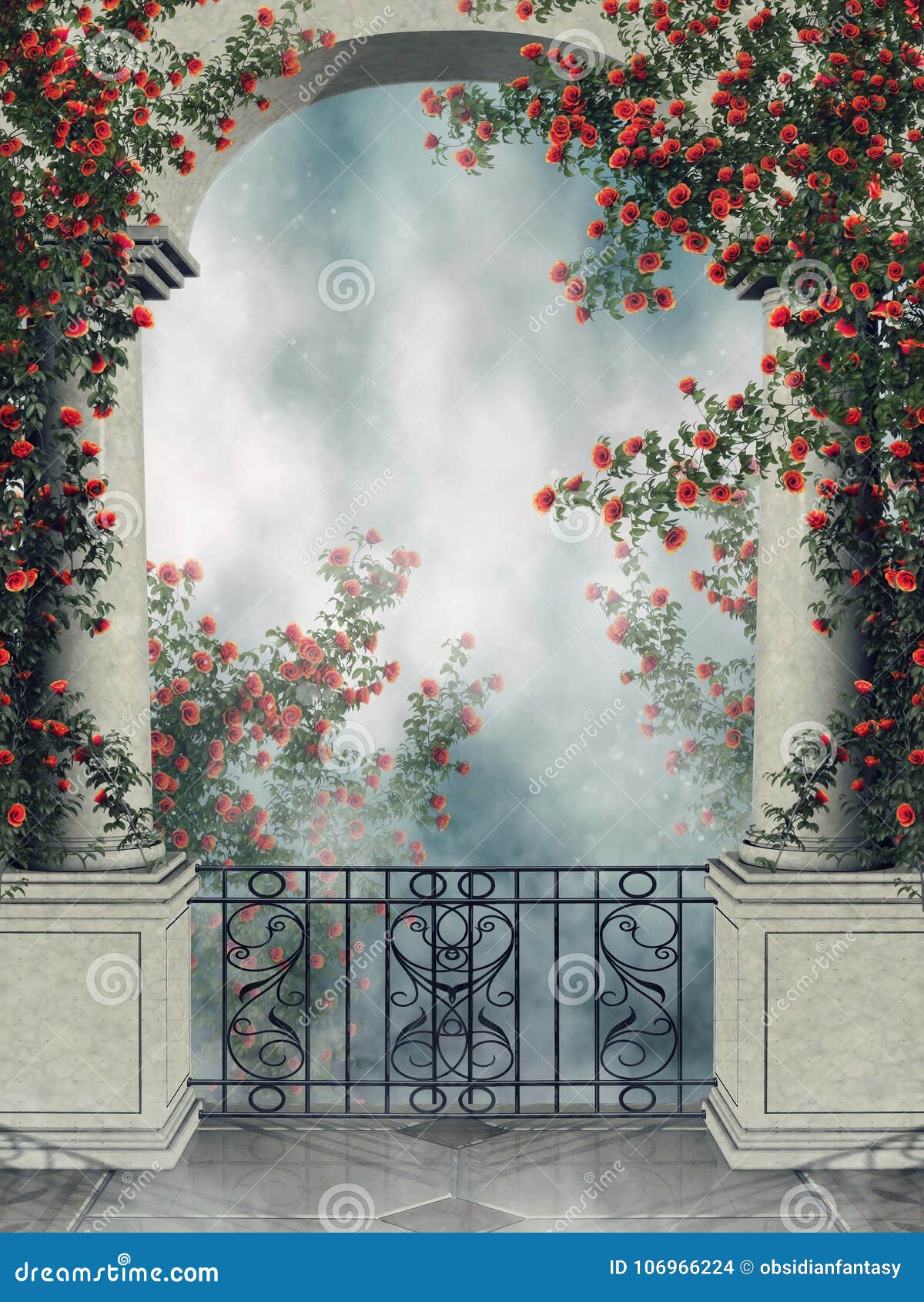 Rose Vines Stock Illustrations – 430 Rose Vines Stock Illustrations ...