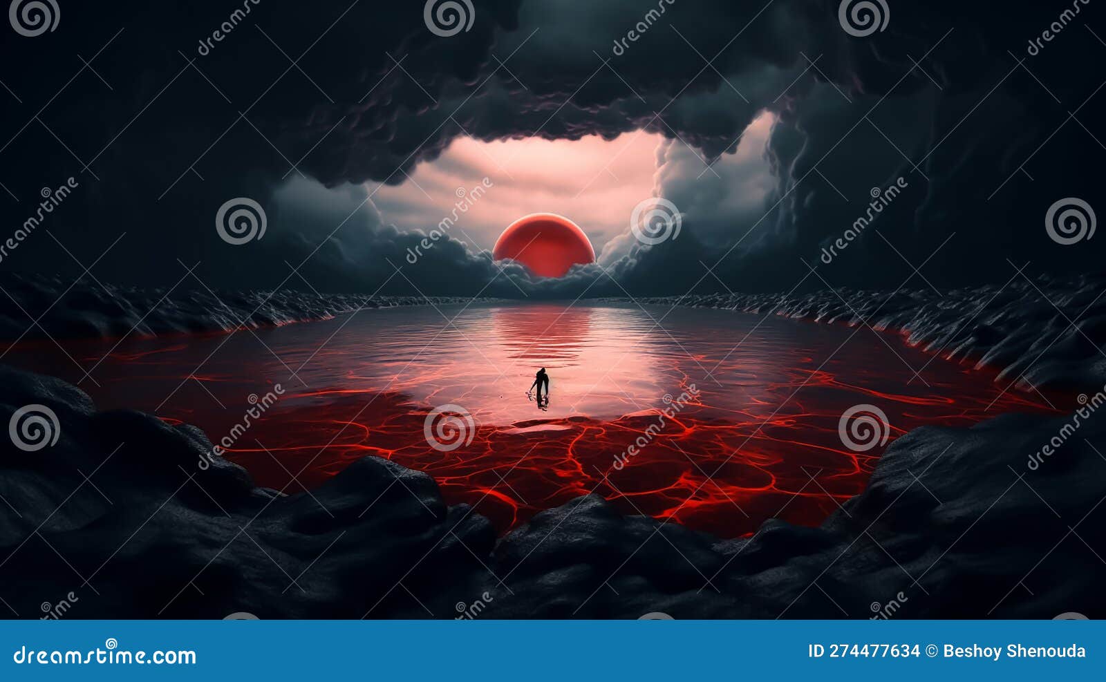 Fantasy Background of the Galaxy Rounded Hole the Time Loop Gate Stock ...