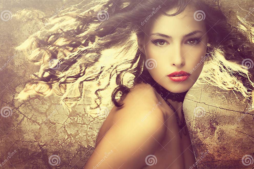 Fantasy beauty stock image. Image of beauty, mystic, magical - 28829495