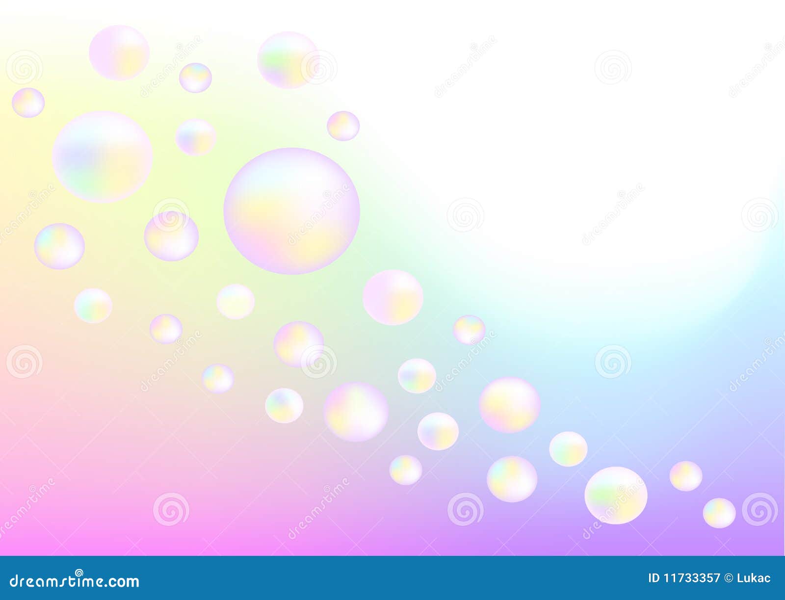 Fantasy bubbles stock illustration. Illustration of float - 11733357