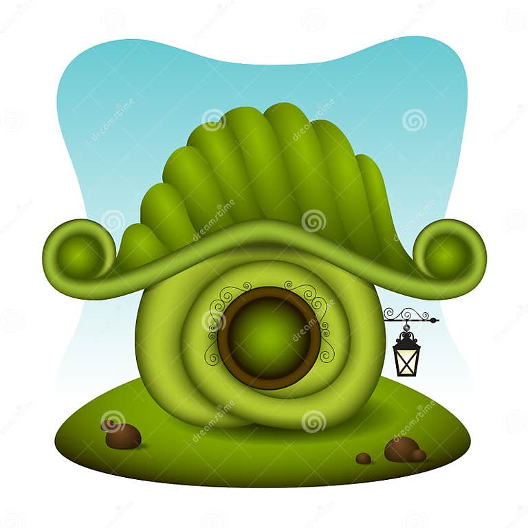 Fantasy cartoon house stock vector. Illustration of fantasy - 27205434