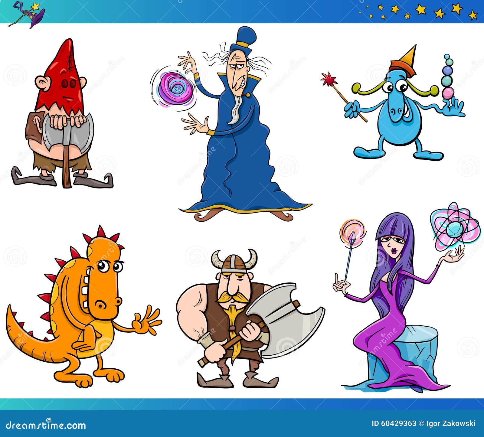 Fantasy Characters. 2d Game Sprite Male And Female Heroes Computer ...