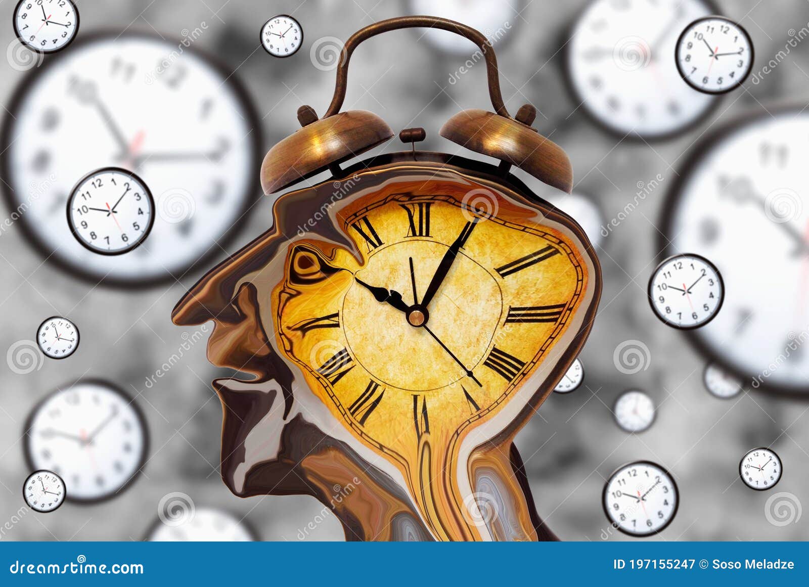 Fantasy Clock Royalty-Free Stock Photo | CartoonDealer.com #295358067