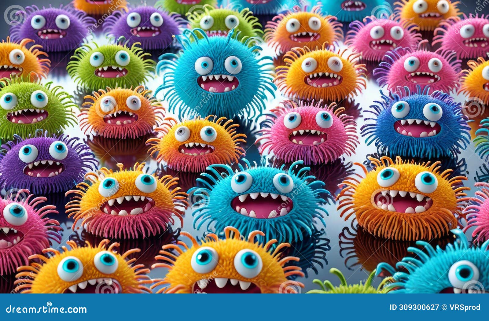 Fantasy Creature Assembly stock image. Image of diversity - 309300627