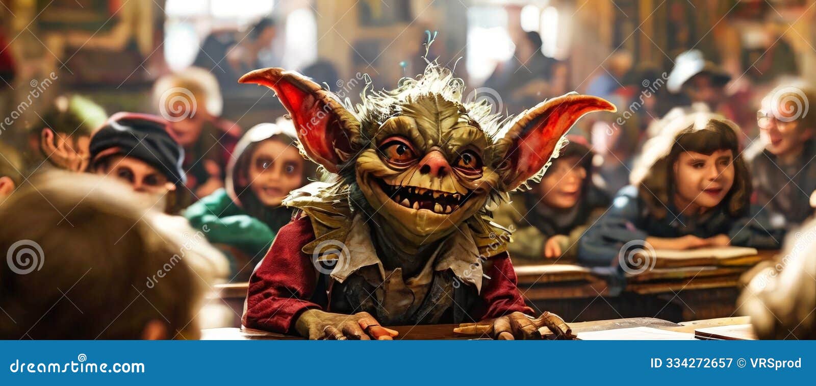 Enchanted Classroom Of Whimsical Steampunk Airships And Anesthesia ...