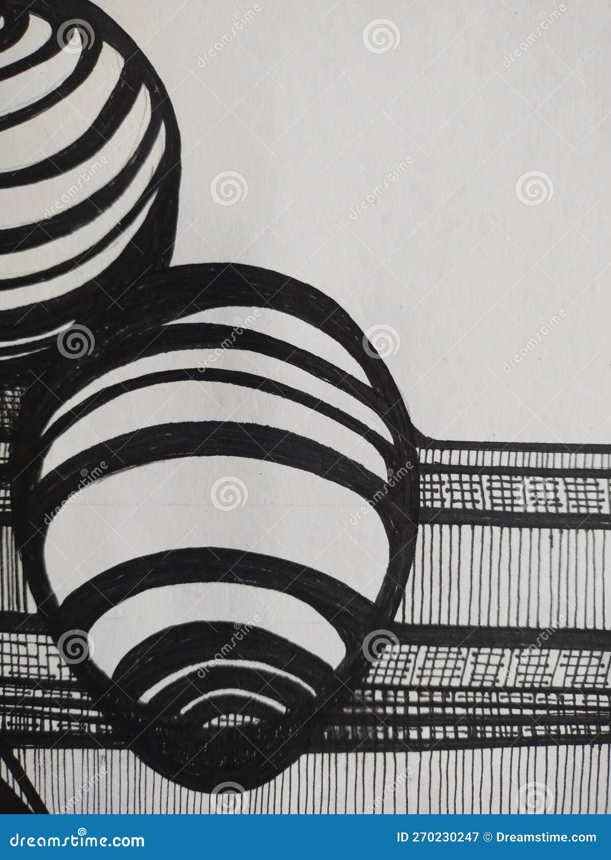 Fantasy 3d Mask Face Geometric Abstract Illustration Stock Image ...