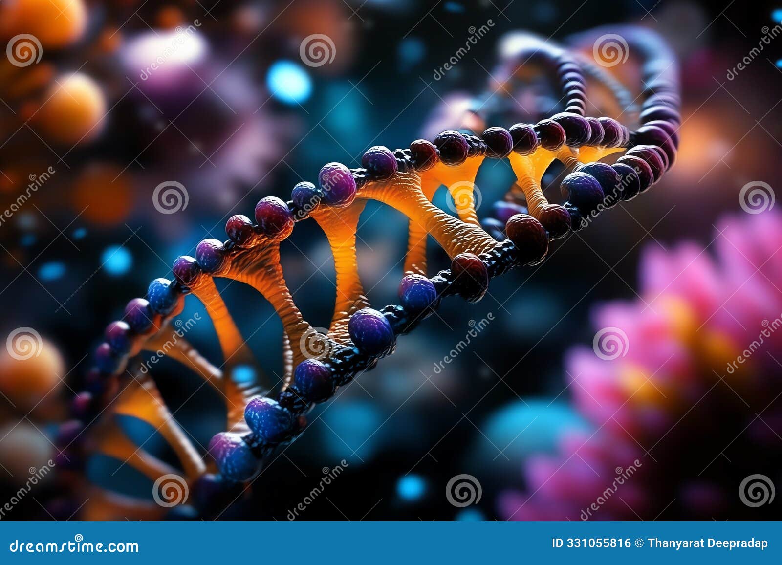 A Fantasy Depiction Of A Mammoth As A Mythical Creature, With Glowing ...