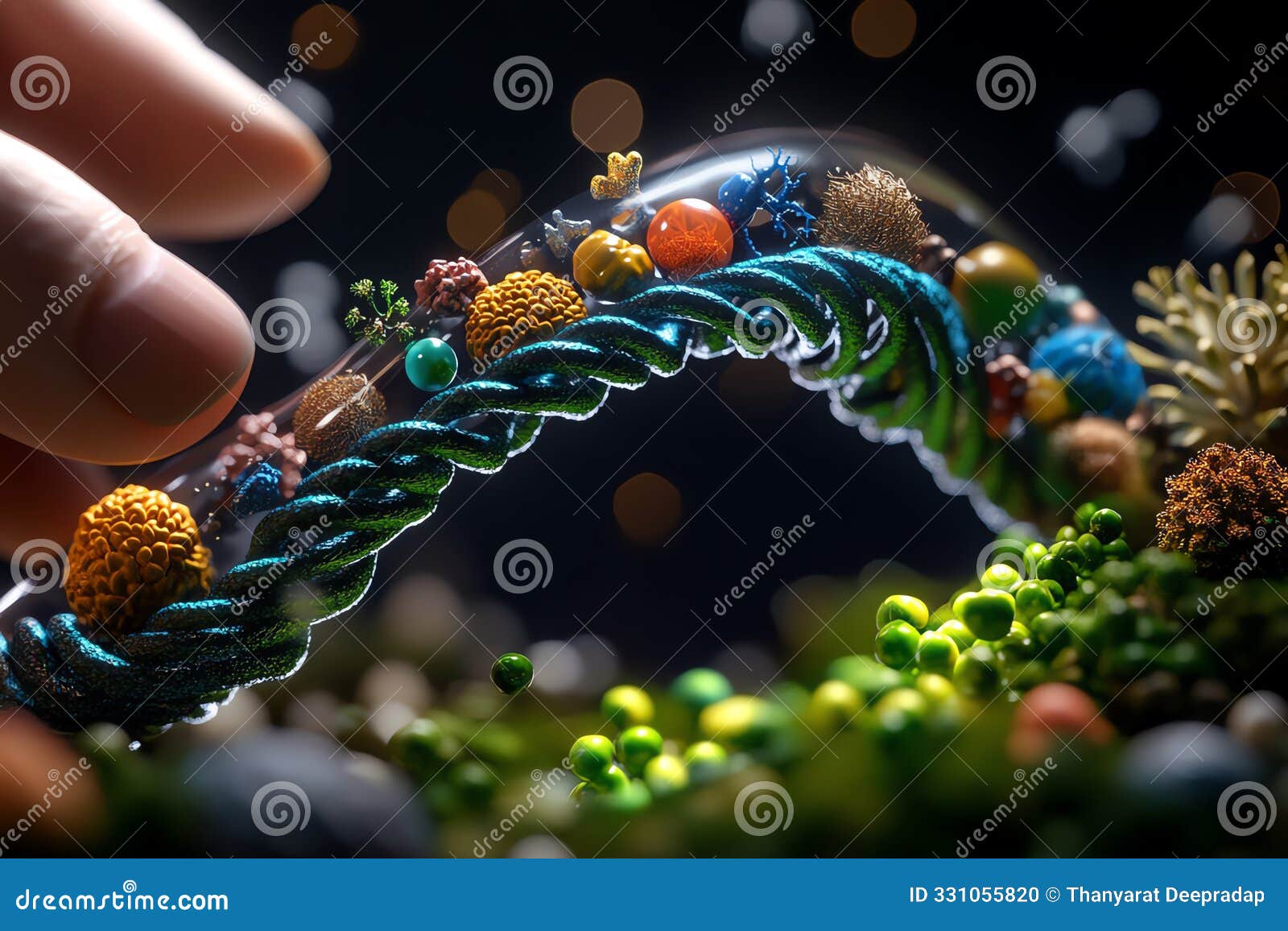 Evolution Of Life Forms On Earth. Paleozoic Era' Undersea Life. Extinct ...