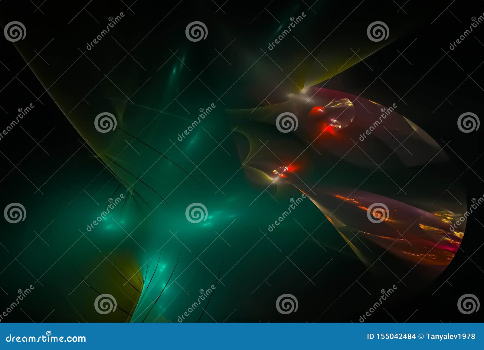 Fantasy Design Bright Science Future Flame Fantasy Glow Shiny Future ...